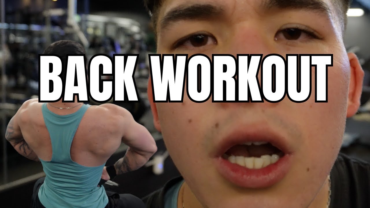 Insane Back Day Workout - Tips for Bigger Lats & Width (Gym Vlog) - YouTube