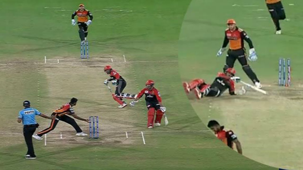 IPL 2019: Funny Run Out - YouTube