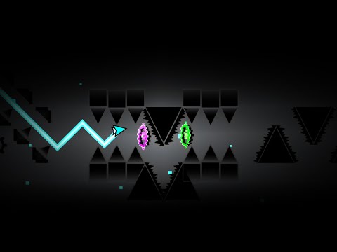 the human limit layout recreation (with hitboxes) geometry dash - YouTube