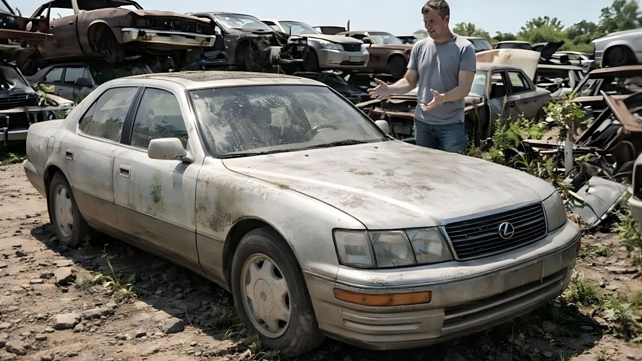 ASMR Car Restoration Full Rebuild of Lexus LS400 1994 from Abandoned ...