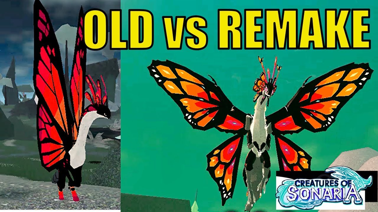 Momola | OLD model VS NEW | Creatures Of Sonaria - YouTube
