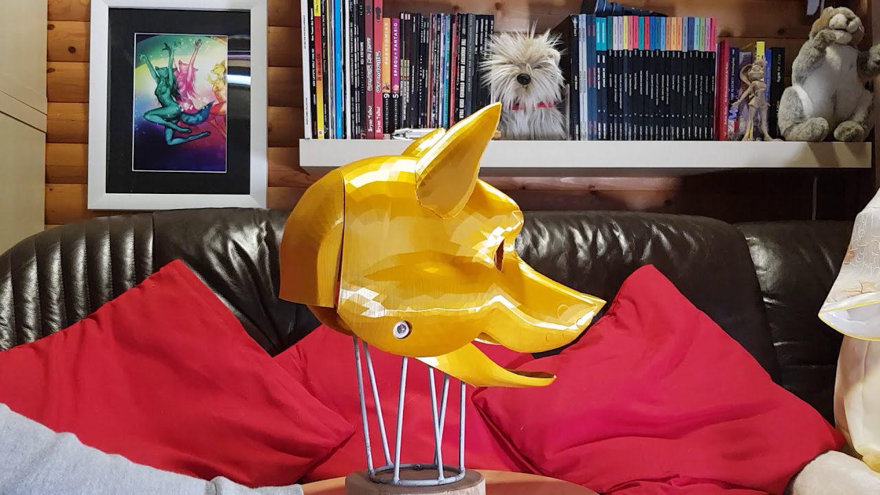 3d-printed wearable mask - YouTube