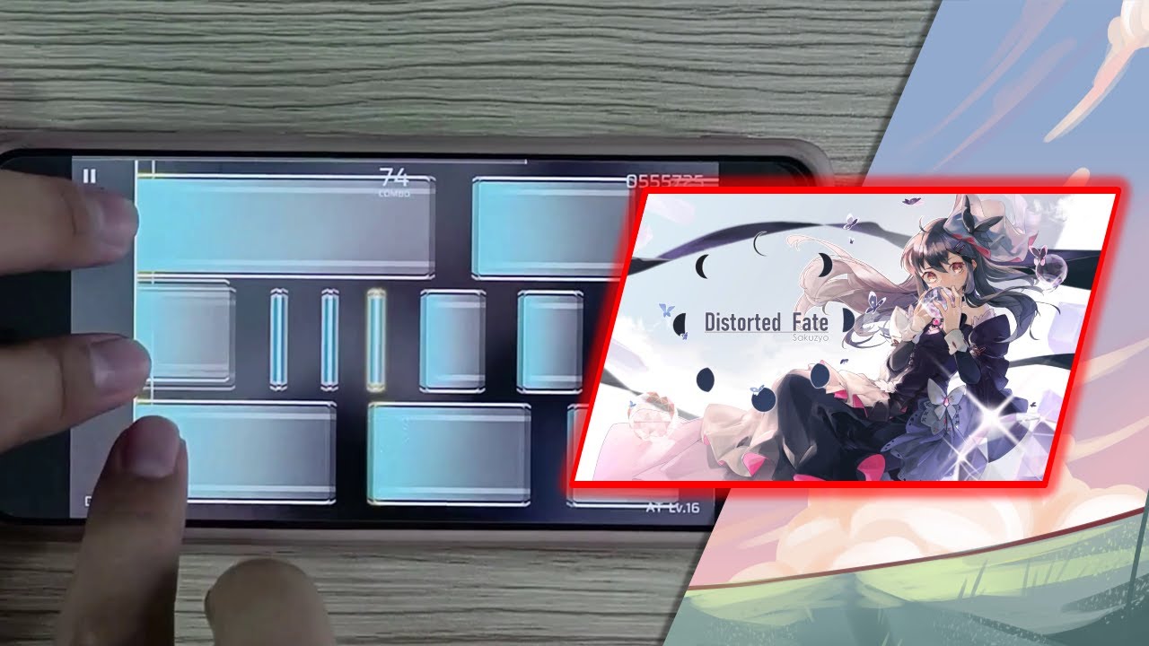 [Phigros Chapter 8 Boss Chart] Distorted Fate - Sakuzyo | AT Lvl. 16 ...