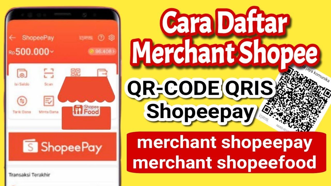 Cara Daftar Jadi Shopee Partner Merchant shopeepay merchant shopeefood ...