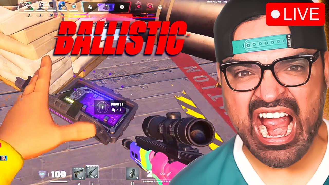 CLIMBING THE RANKS IN FORTNITE BALLISTIC MODE!!!! - YouTube