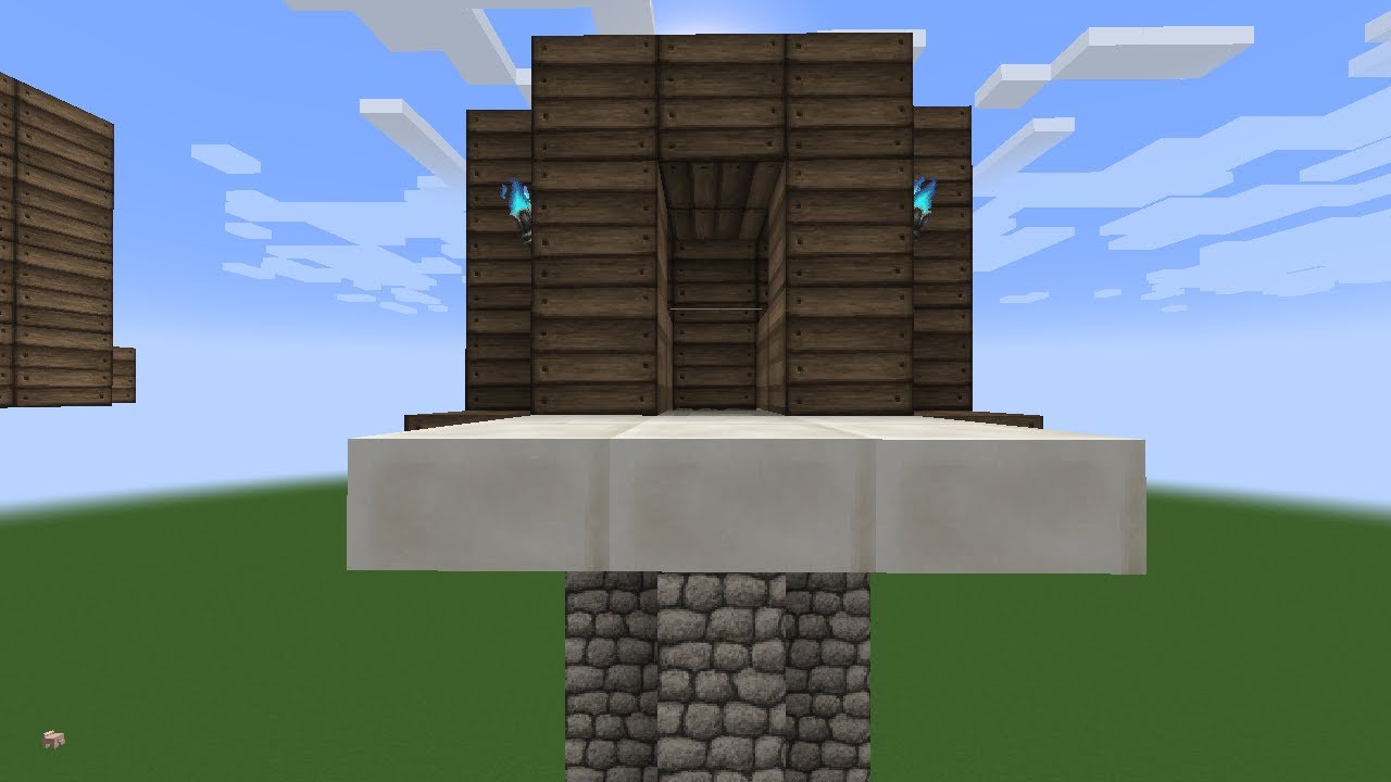 Automatic Minecraft Elevator - Fast and Easy to Build - YouTube