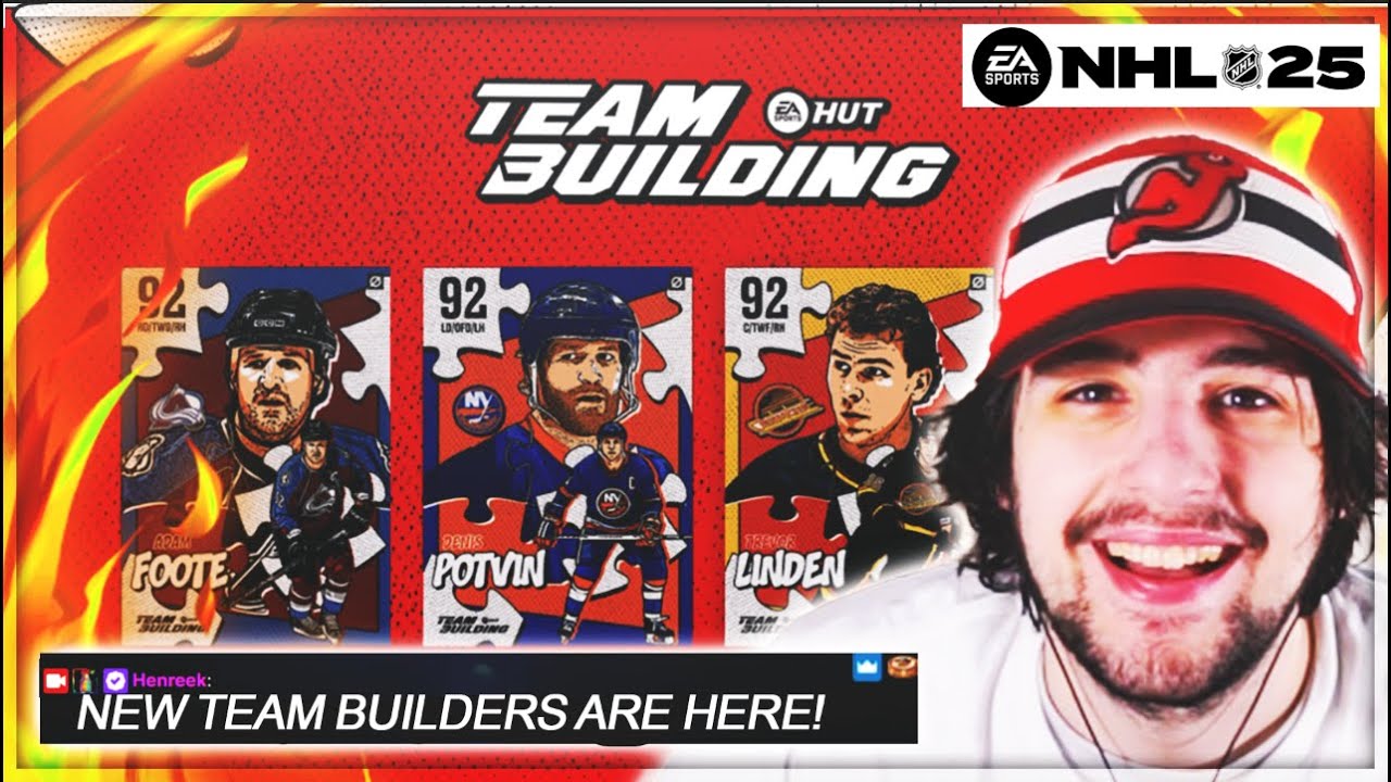 INSANE NEW 92 TEAM BUILDERS ARE HERE! I NHL 25 HUT - YouTube