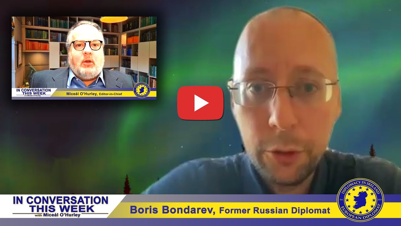 Former Russian Federation Diplomat - Boris Bondarev discusses Ukraine ...
