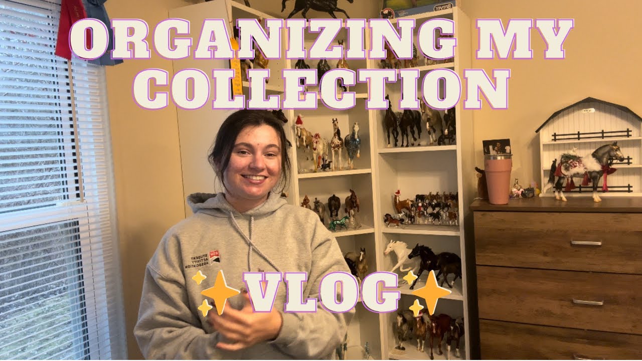 Organize my collection with me! | Vlog - YouTube