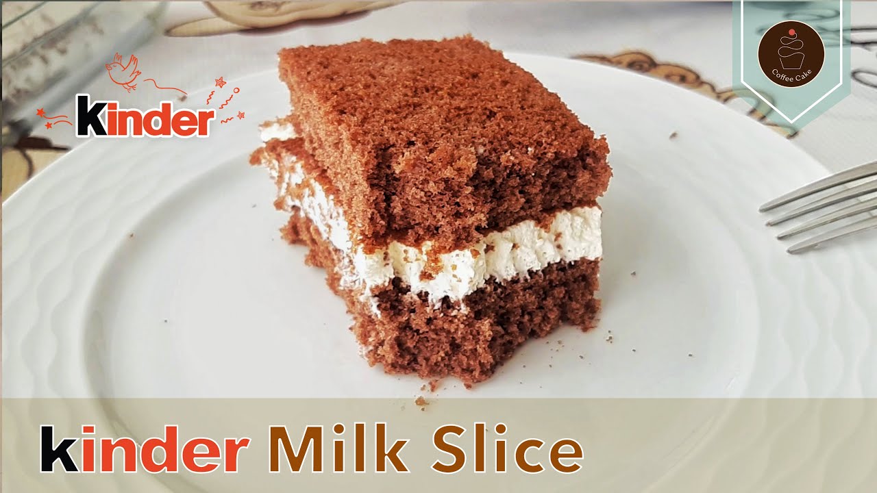 Milk Slice Recipe 🍶🍯 | Kinder Süt Dilimi Tarifi - YouTube
