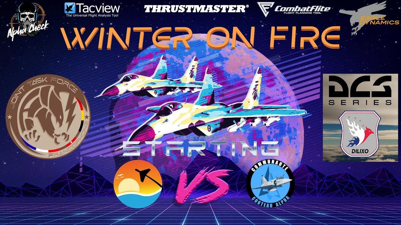 DCS - Dilixo - Tournoi JTFF Match Boarder Airlines - Team Couteau - YouTube