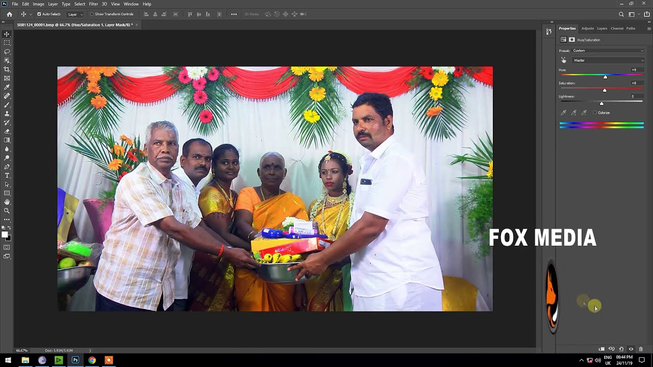 PHOTOSHOP COLOUR CORRECTION USE IN EDIUS - YouTube