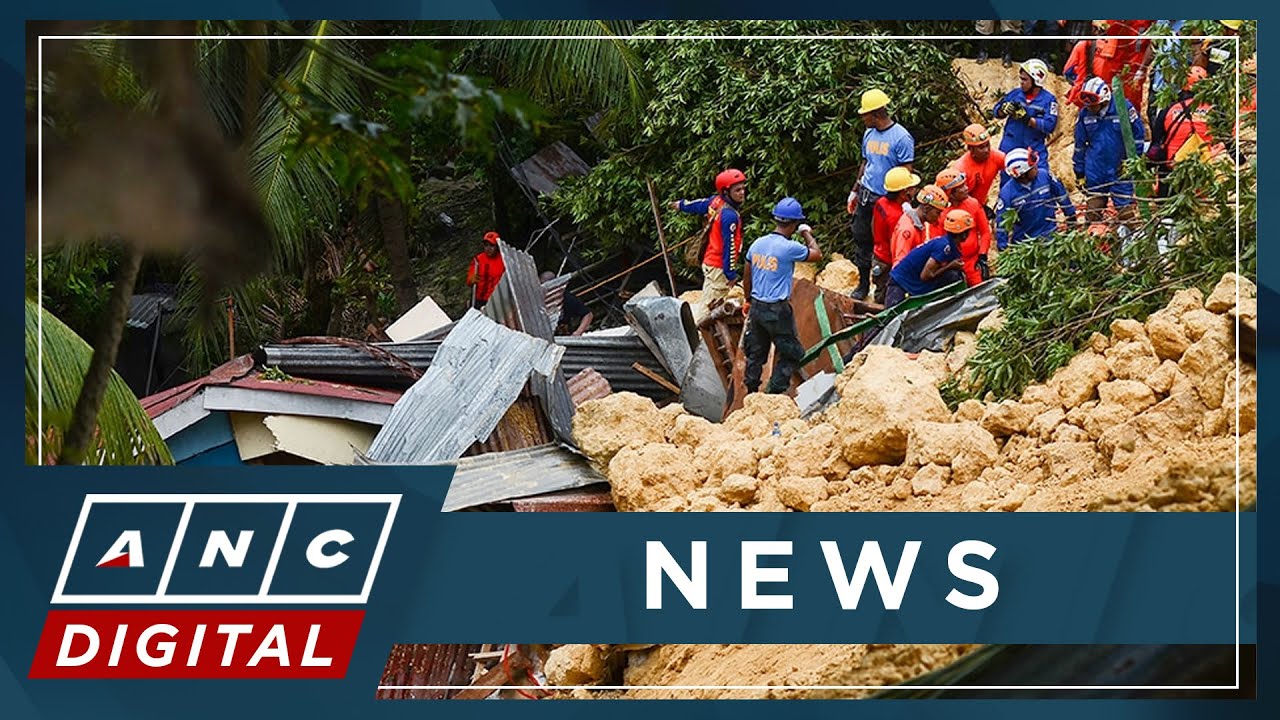 Cebu City Evacuates Families In Landslide Prone Areas Anc Youtube