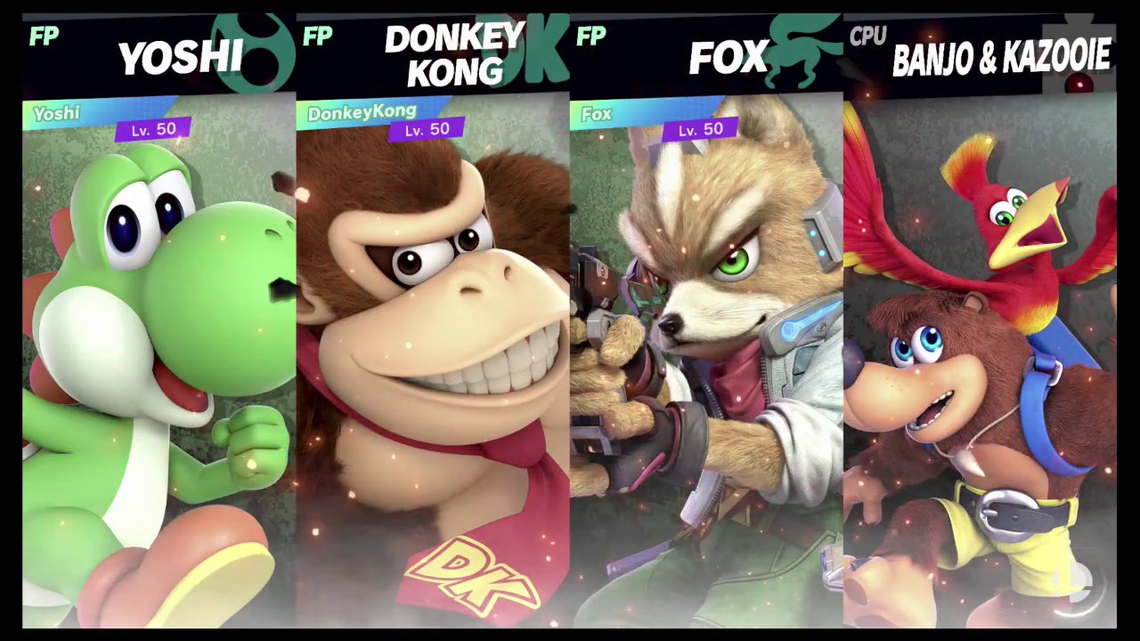 Super Smash Bros Ultimate Amiibo Fights – Request #13187 Yoshi vs DK vs ...