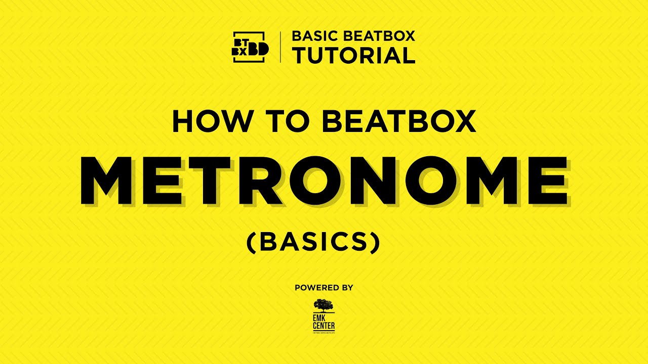 How to Beatbox – Metronome | Basic Beatbox Tutorial in Bangla | RAFTEKNIX - YouTube