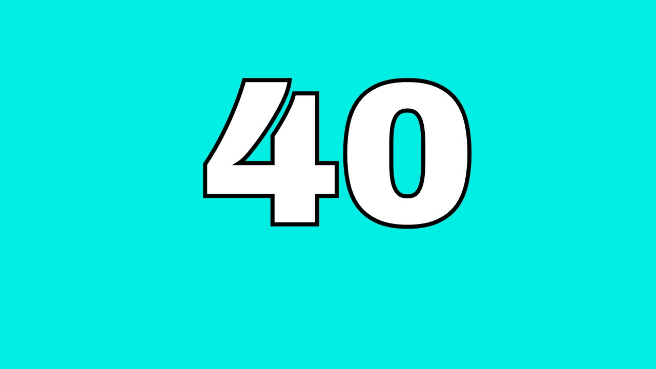 I Can Count To 100 Part 4 (31-40) | Counting Numbers 1-100 | I Can ...