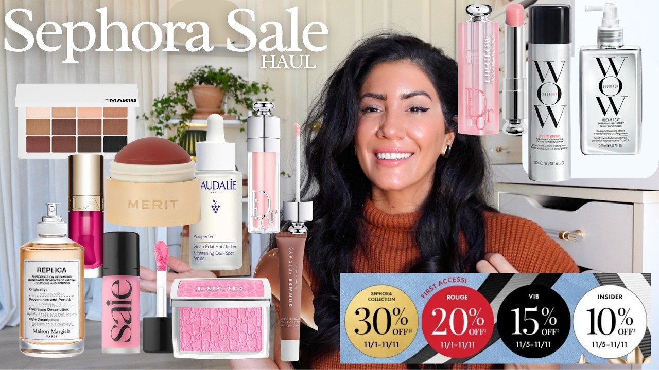 Sephora SALE Haul - YouTube