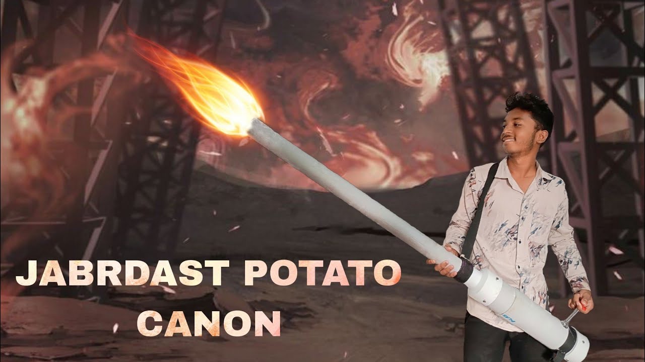 Potato cannon ! Calcium carbide gun !🔥🔥🔥 - YouTube