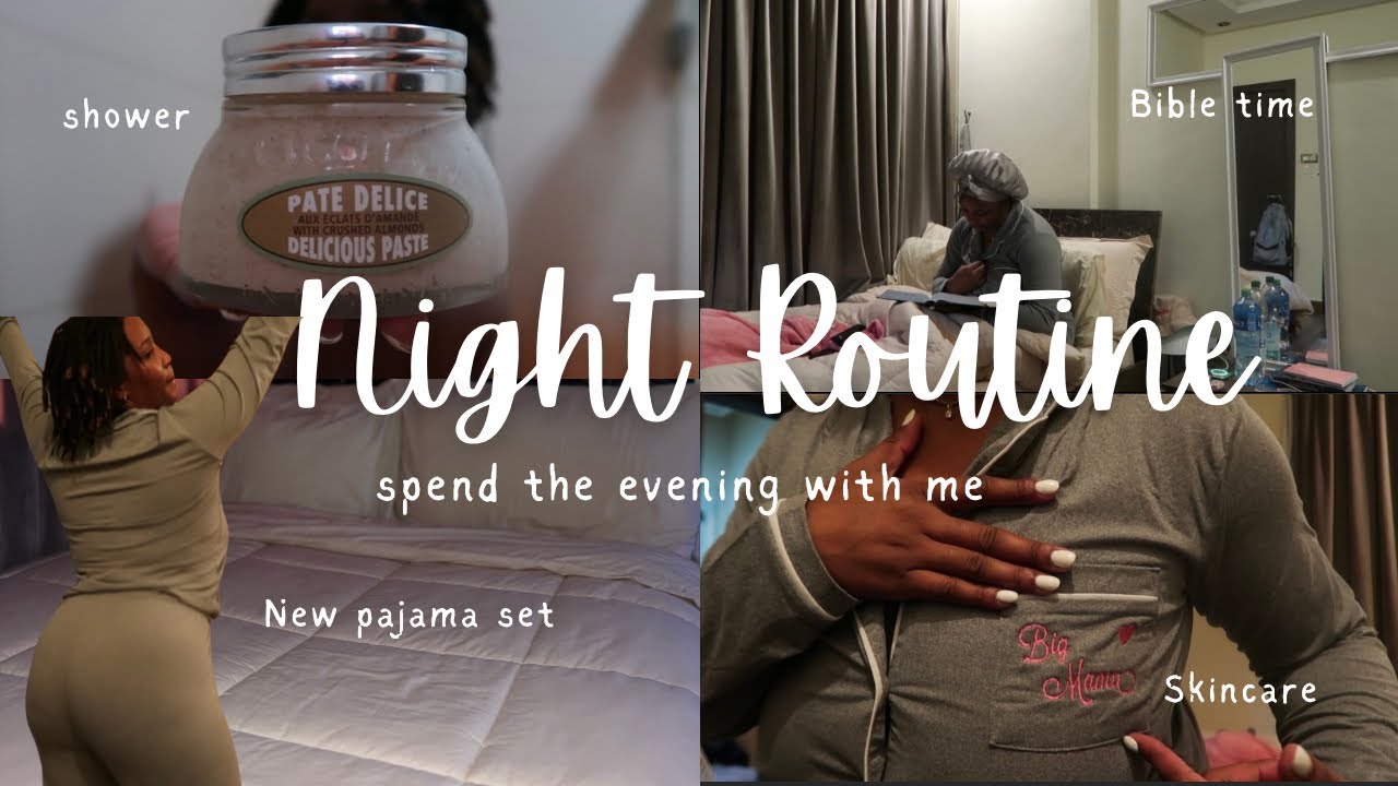 my 7pm COZY NIGHT ROUTINE | spend the evening with me, selfcare, bible ...