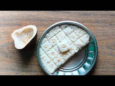 Coconut🥥 Sweet in Telugu | Bekri Style Sweet | How To Make Coconut ...