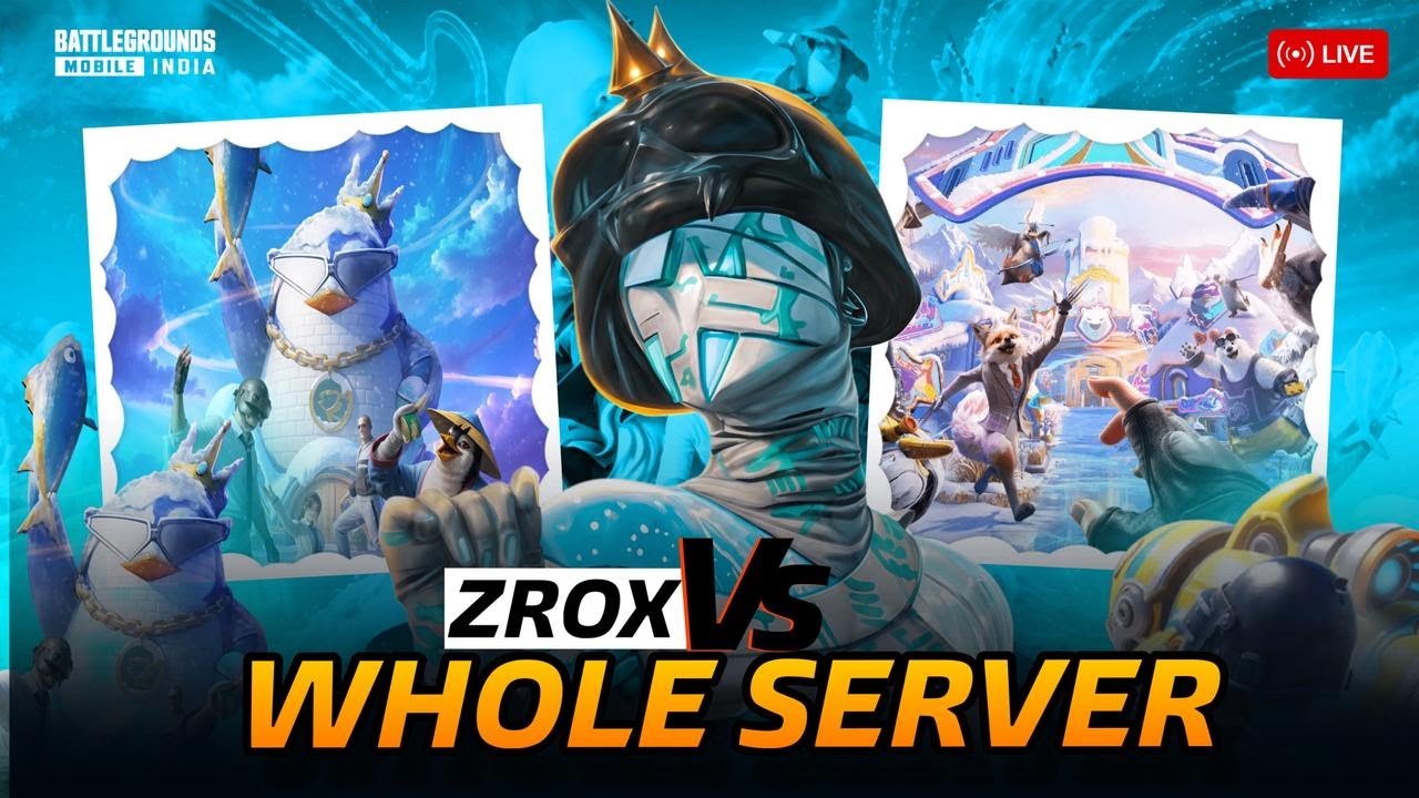BGMI LIVE STREAM NEW UPDATE 4.1 Zrox is live @JONATHANGAMINGYT ...