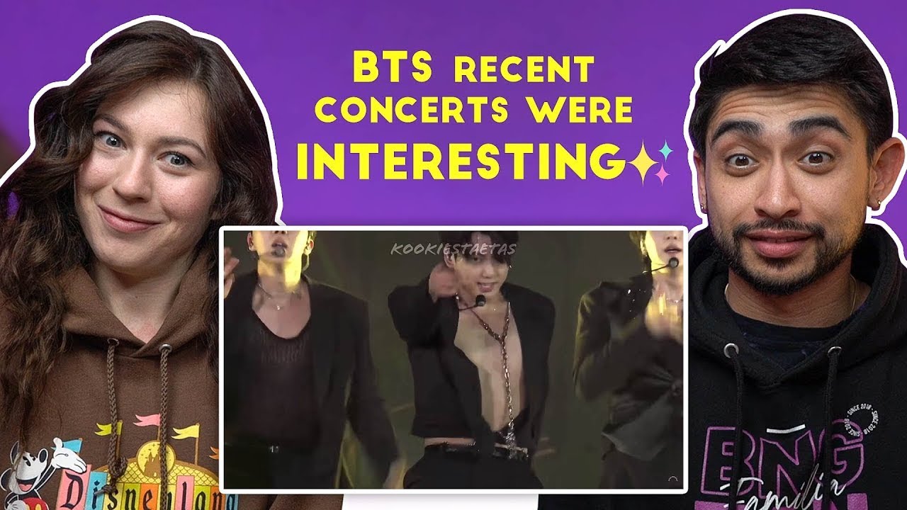 bts recent concerts were interesting - FIRST TIME REACTION! - YouTube