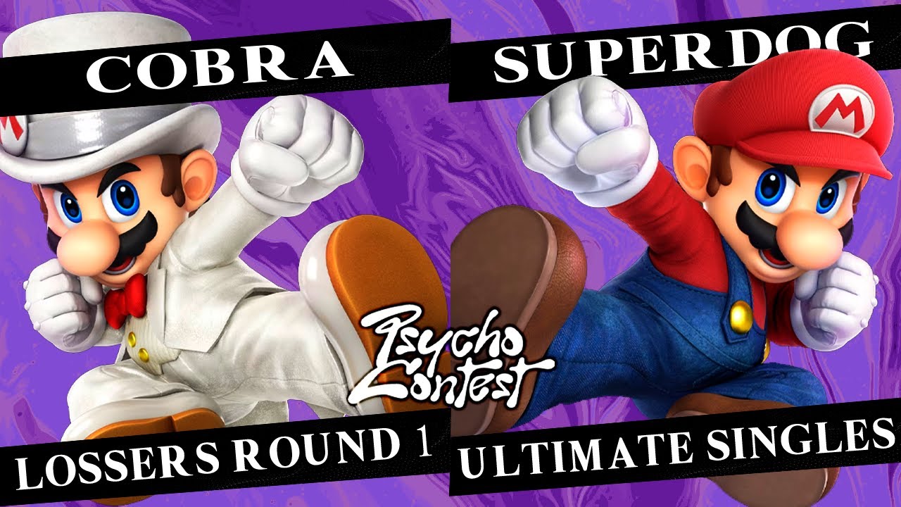 Psycho Contest 2 | Cobra (Mario) vs Superdog (Mario) | Super Smash Bros ...