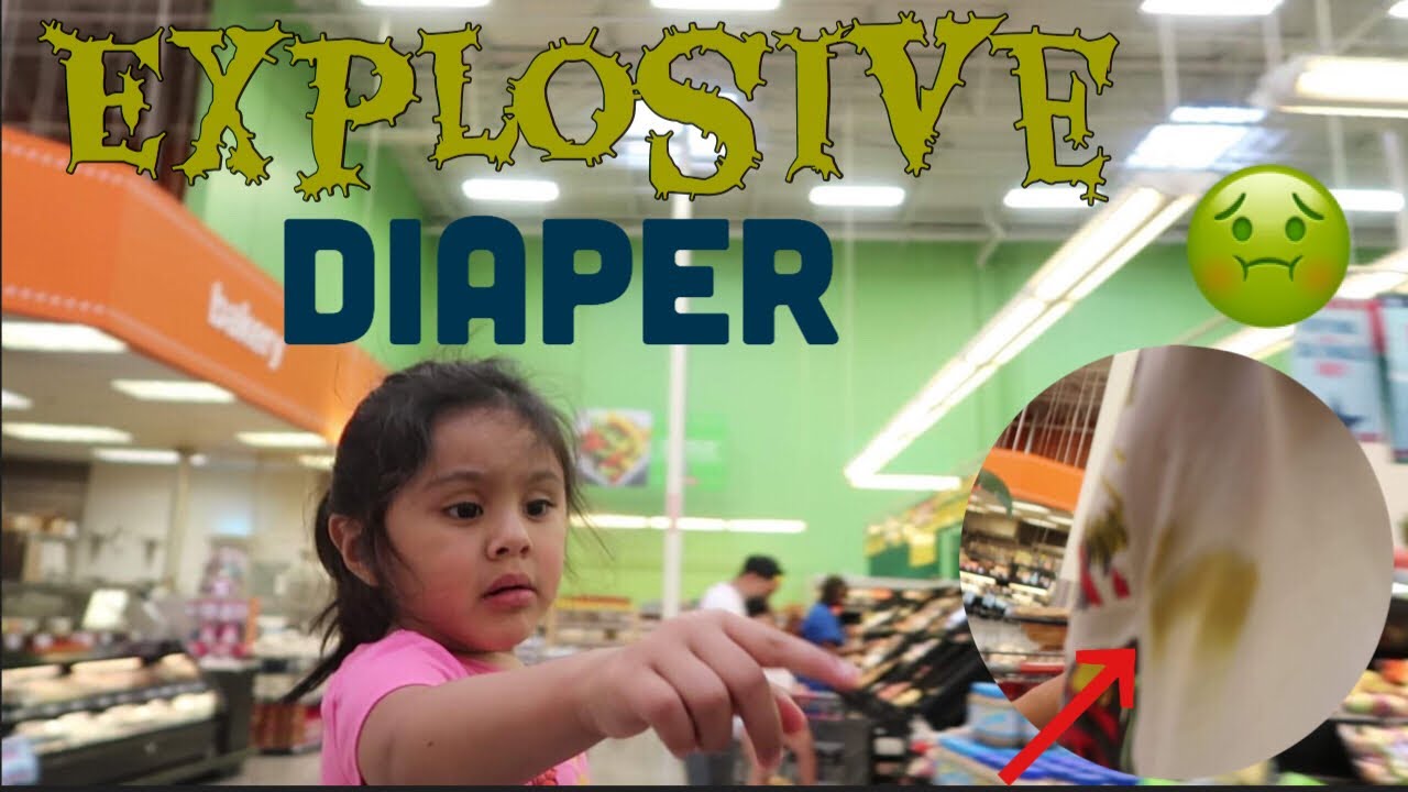 Explosive Diaper on Daddy! - YouTube