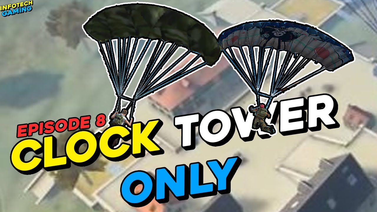 ONLY CLOCK TOWER CHALLENGE | FREE FIRE - YouTube