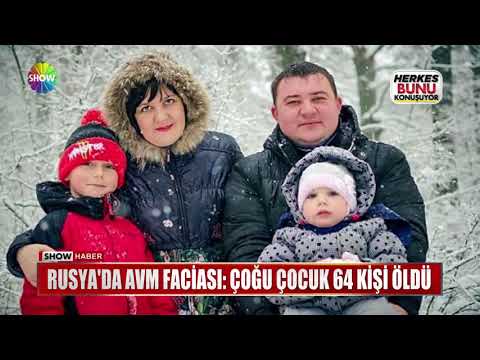 Rusya'da AVM faciası: Çoğu çocuk 64 kişi öldü