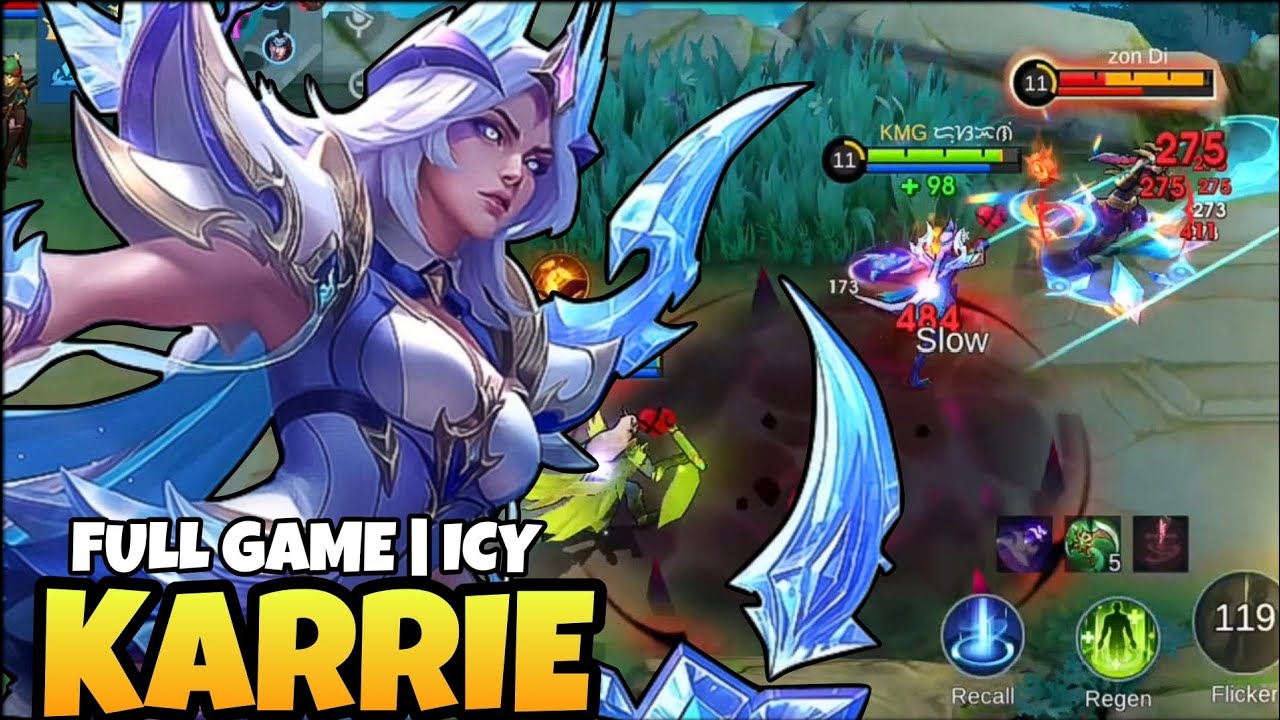 ICE IN HER VEINS! THIS MARKSMAN IS TRULY ICE COLD | MOBILE LEGENDS ...