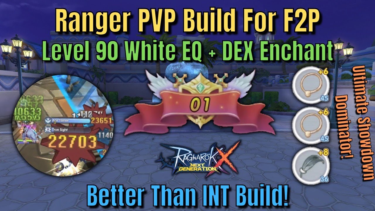 Ranger PVP Build For F2P | Level 90 White Equipment | Ultimate SD ...