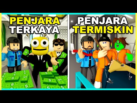 PENJARA TERKAYA VS PENJARA TERMISKIN! di Roblox (Roblox Brookhaven 🏡RP)