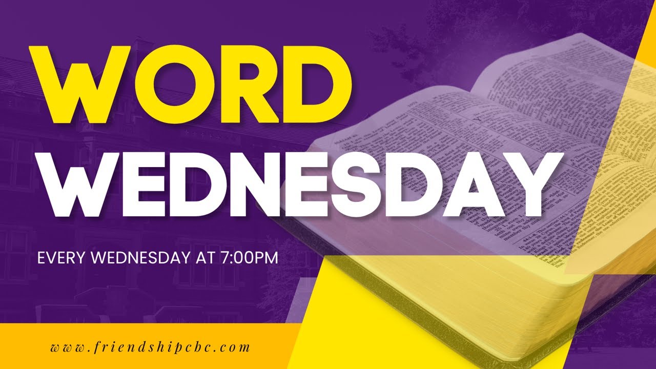 Word Wednesday Bible Study | Part 4: Watch What You Say - YouTube