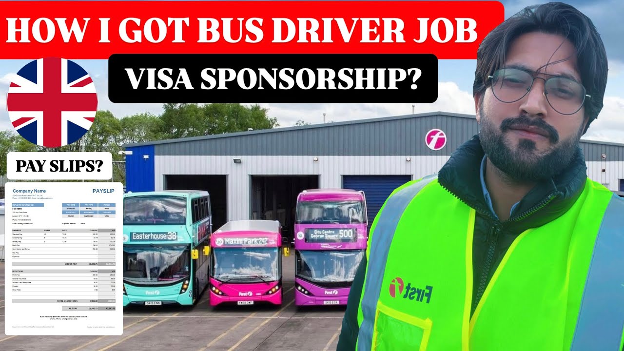How To Apply For Bus Driver Jobs in UK 🇬🇧 | How I Got Bus Driver Job ...