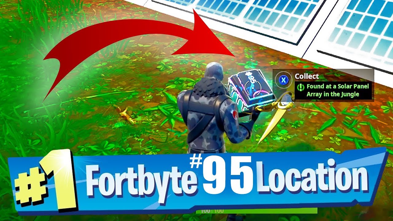 Fortbyte #95 Location - Found At A Solar Panel Array In The Jungle ...