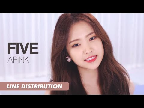 Apink (에이핑크) - FIVE | Line Distribution - YouTube