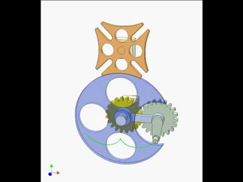 Geneva mechanism 20 - YouTube
