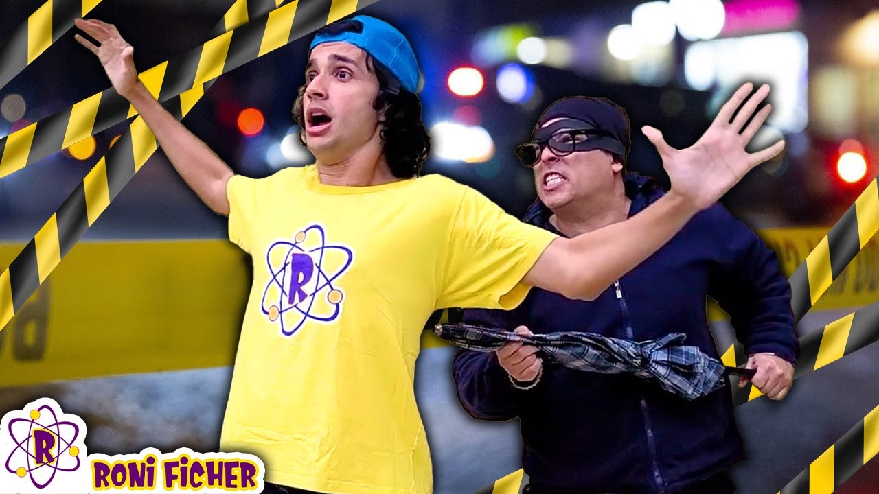 RONI FICHER VIROU LADRÃO POR UM DIA!!! - YouTube
