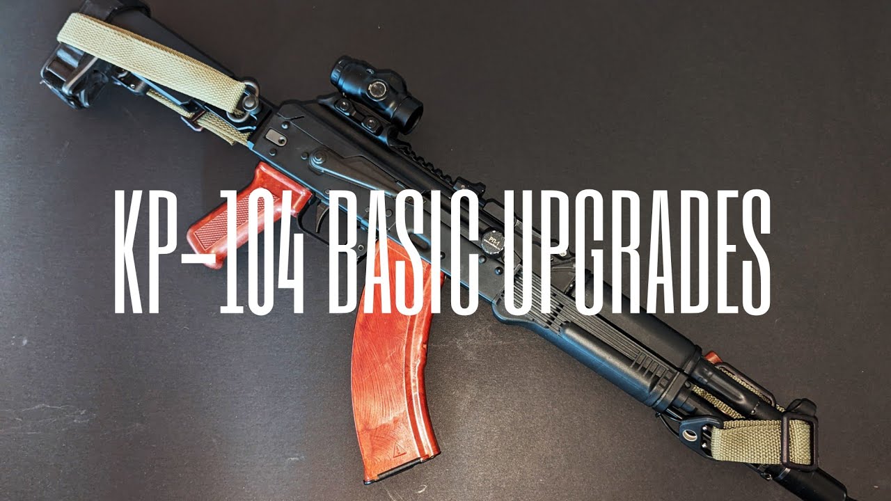 KP-104 BASIC UPGRADES: 21ST CENTURY GARBAGE ROD! - YouTube