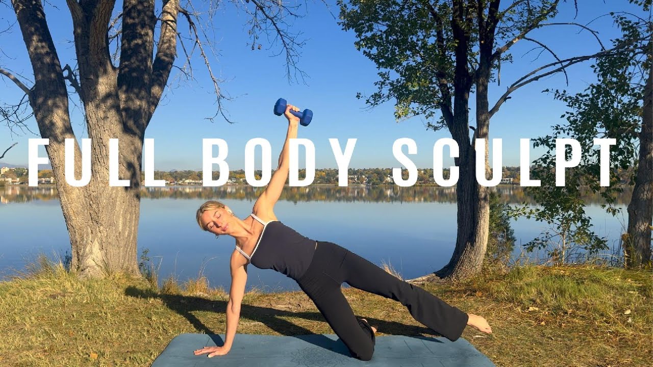 20 Minute Full Body Sculpt with Weights - YouTube