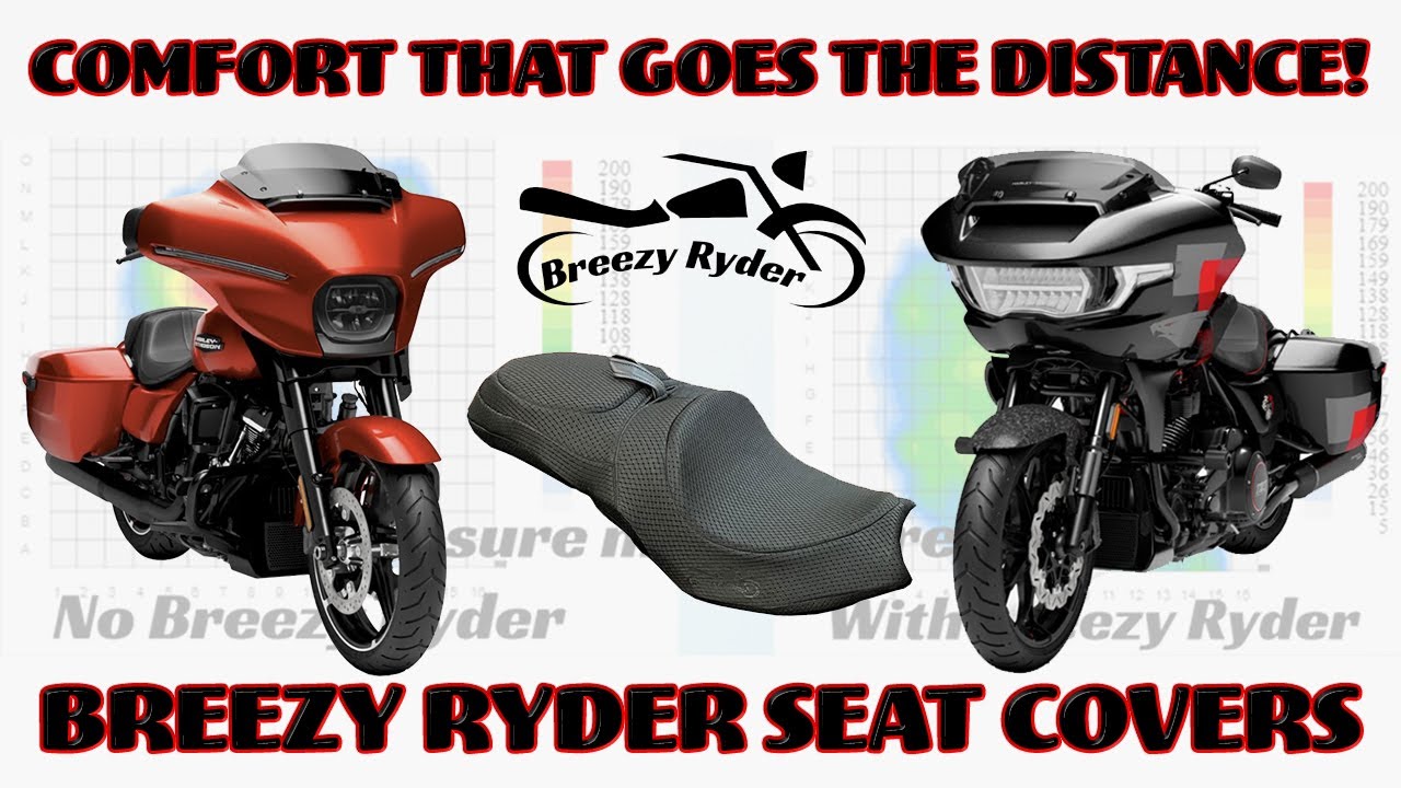 Upgrade Your Ride: Breezy Ryder Seat Covers for Harley-Davidson ...