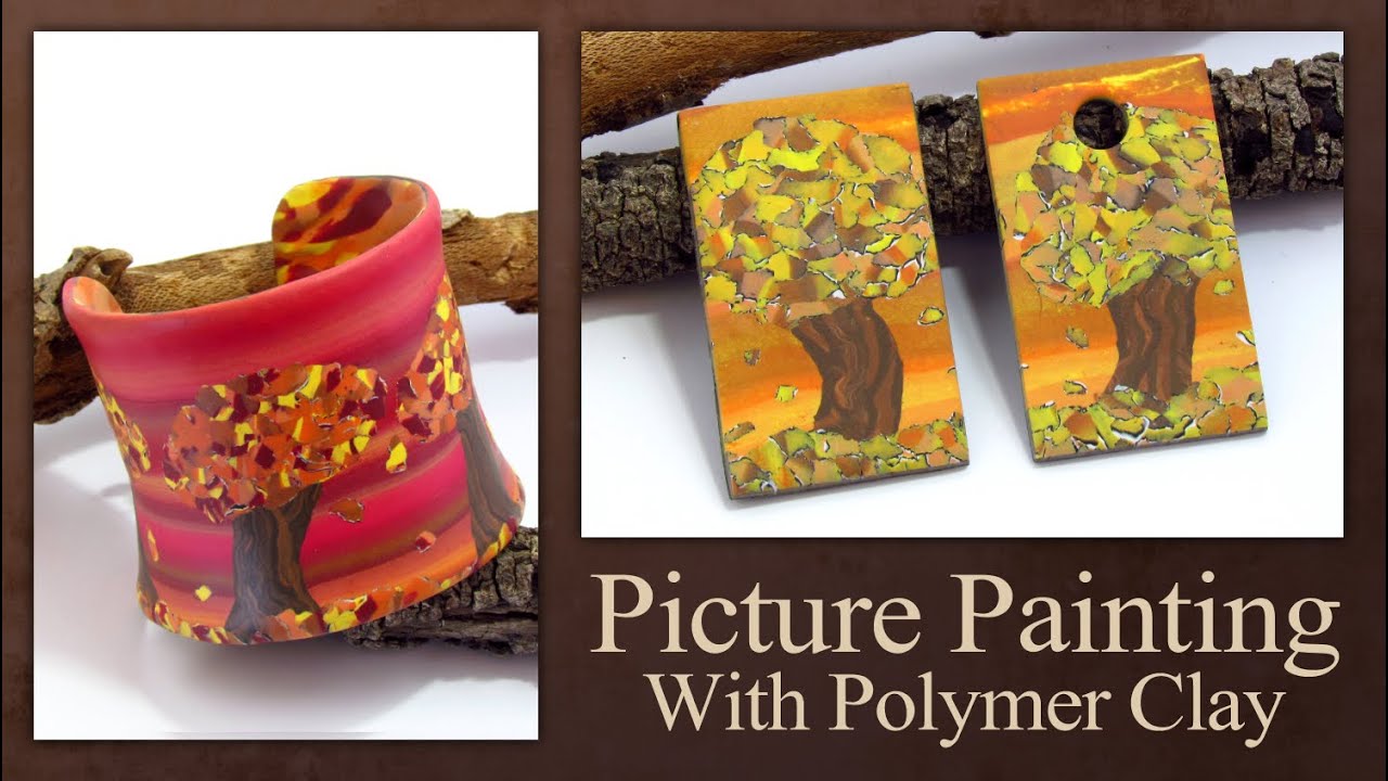 Picture Painting with Polymer Clay - A New Way to use the Watercolor ...