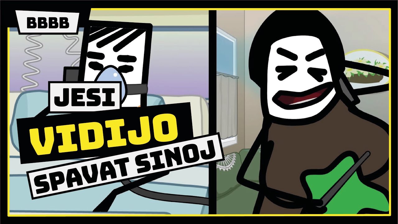 JESIL VIDIJO SPAVAT SINOJ? | Braca i Tetka Behka | Animirana serija # ...