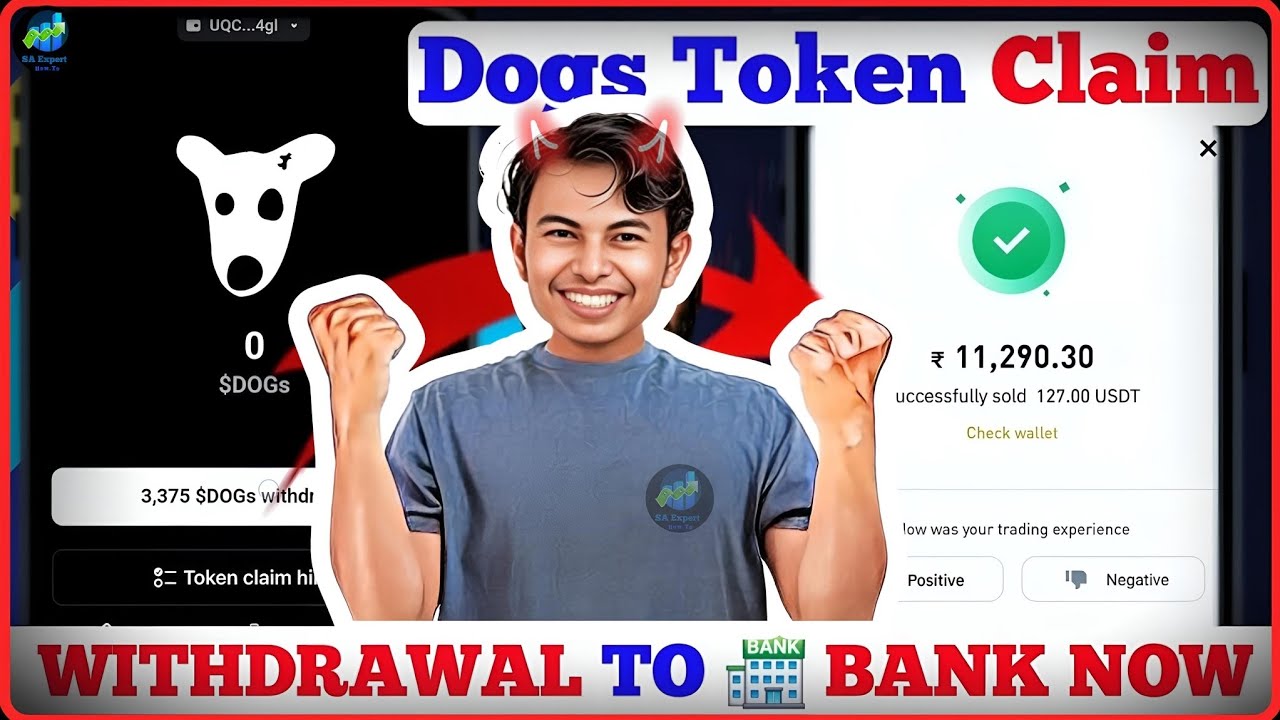 How to Dogs Airdrop Claim | Dogs Token Withdrawal| SA Expert - YouTube