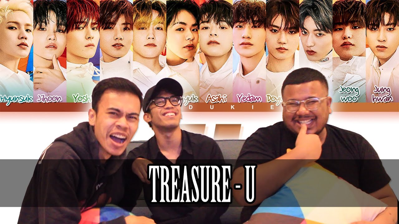 TREASURE U (Color Coded Lyrics) Reaction | Serabut React - YouTube