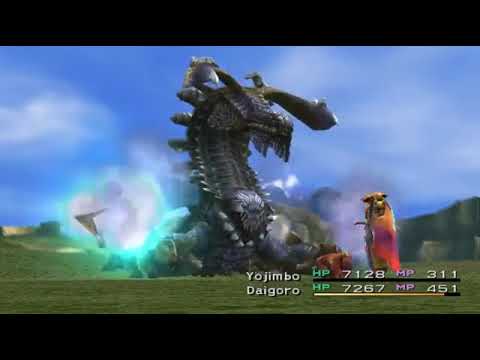Final Fantasy X Cheats and hacks DIRECTLY CONTROLLABLE Daigoro and ...