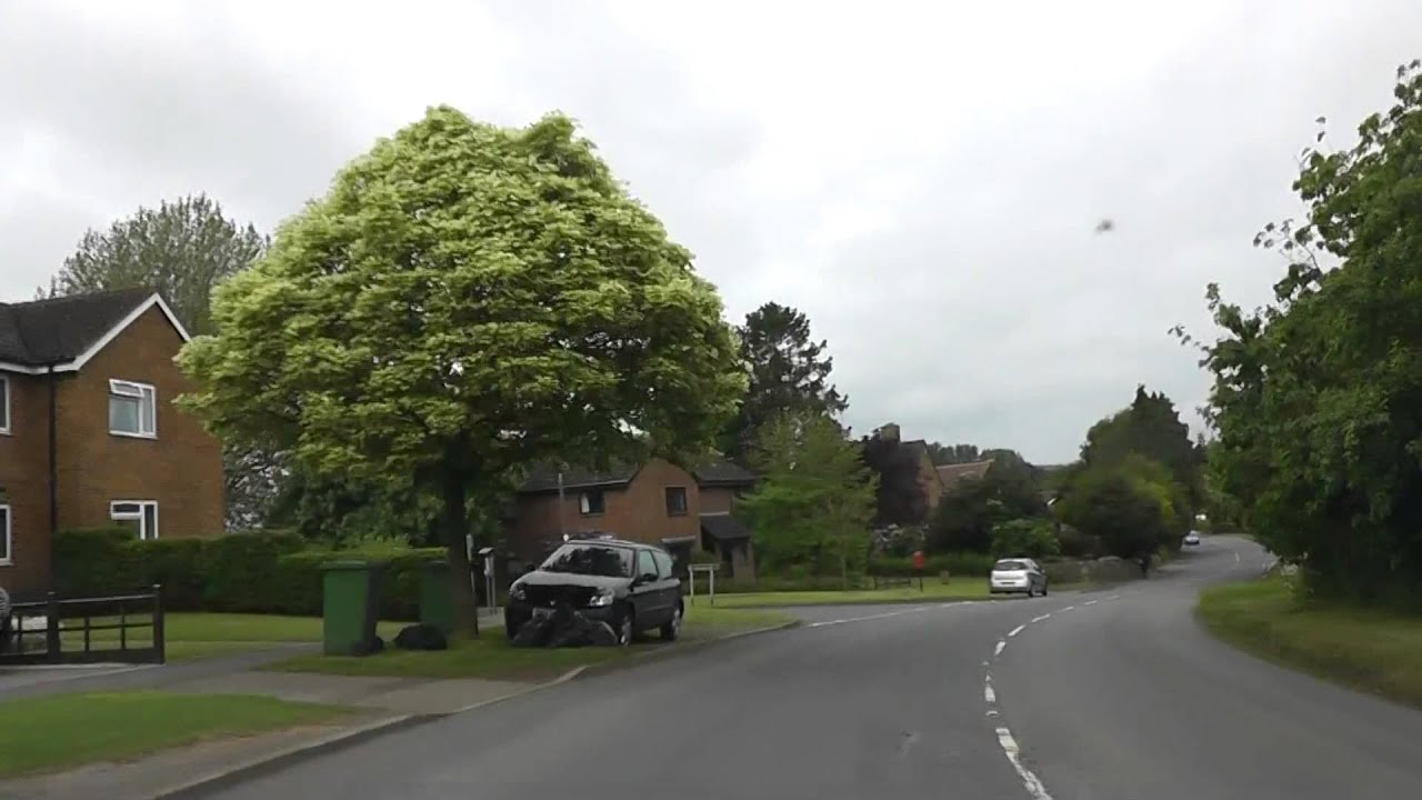 Driving On The B4220 & B4214 From Cradley To Ledbury, Herefordshire, UK ...