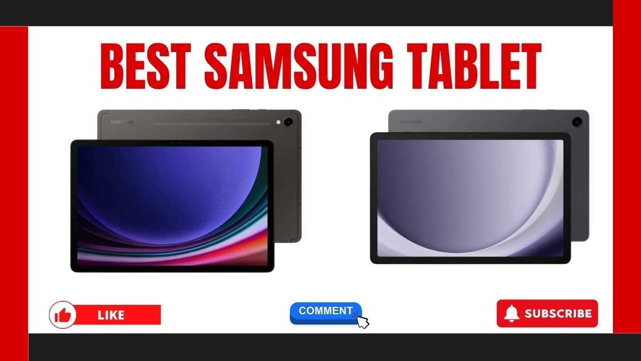 Top 5 BEST Samsung Tablets | Budget Samsung Tablets On Amazon On ...