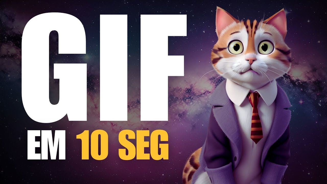 COMO CRIAR GIF EM 10 SEGUNDOS 😮 FREE - YouTube